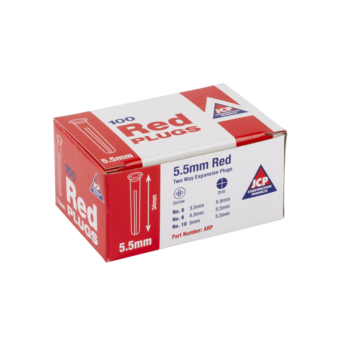 JCP STANDARD PLASTIC PLUGS