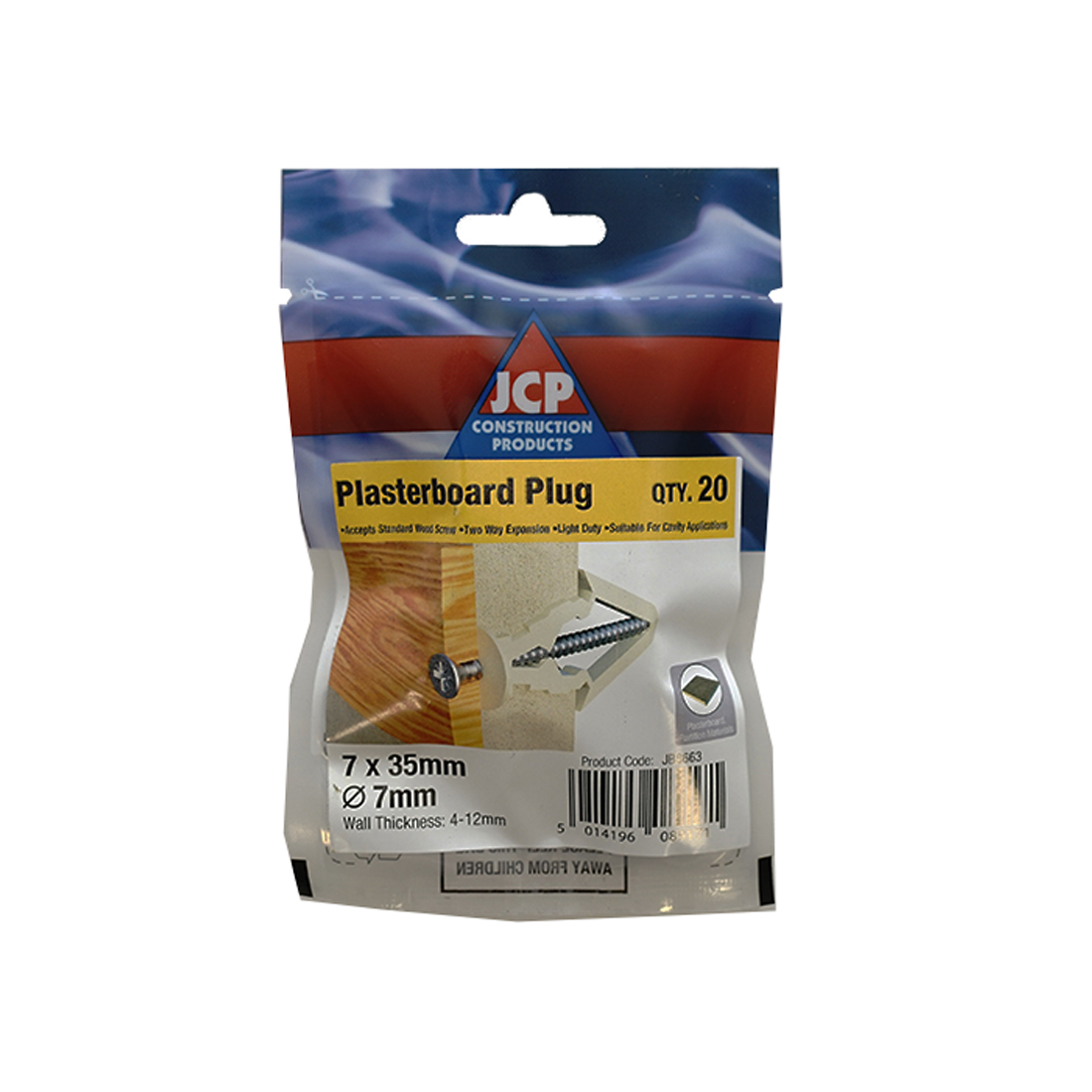 PLASTERBOARD PLUGS