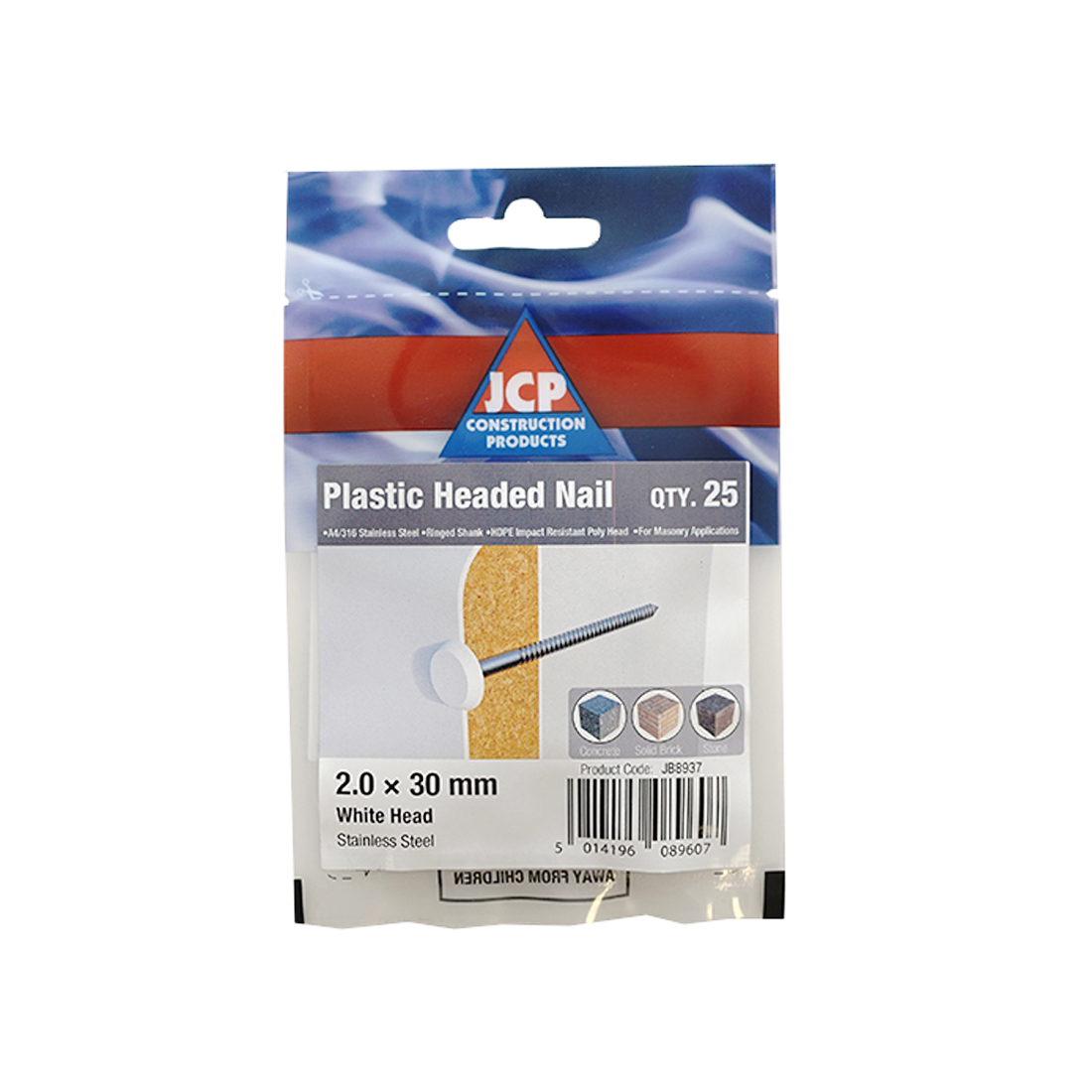 PLASTIC HEADED NAILS